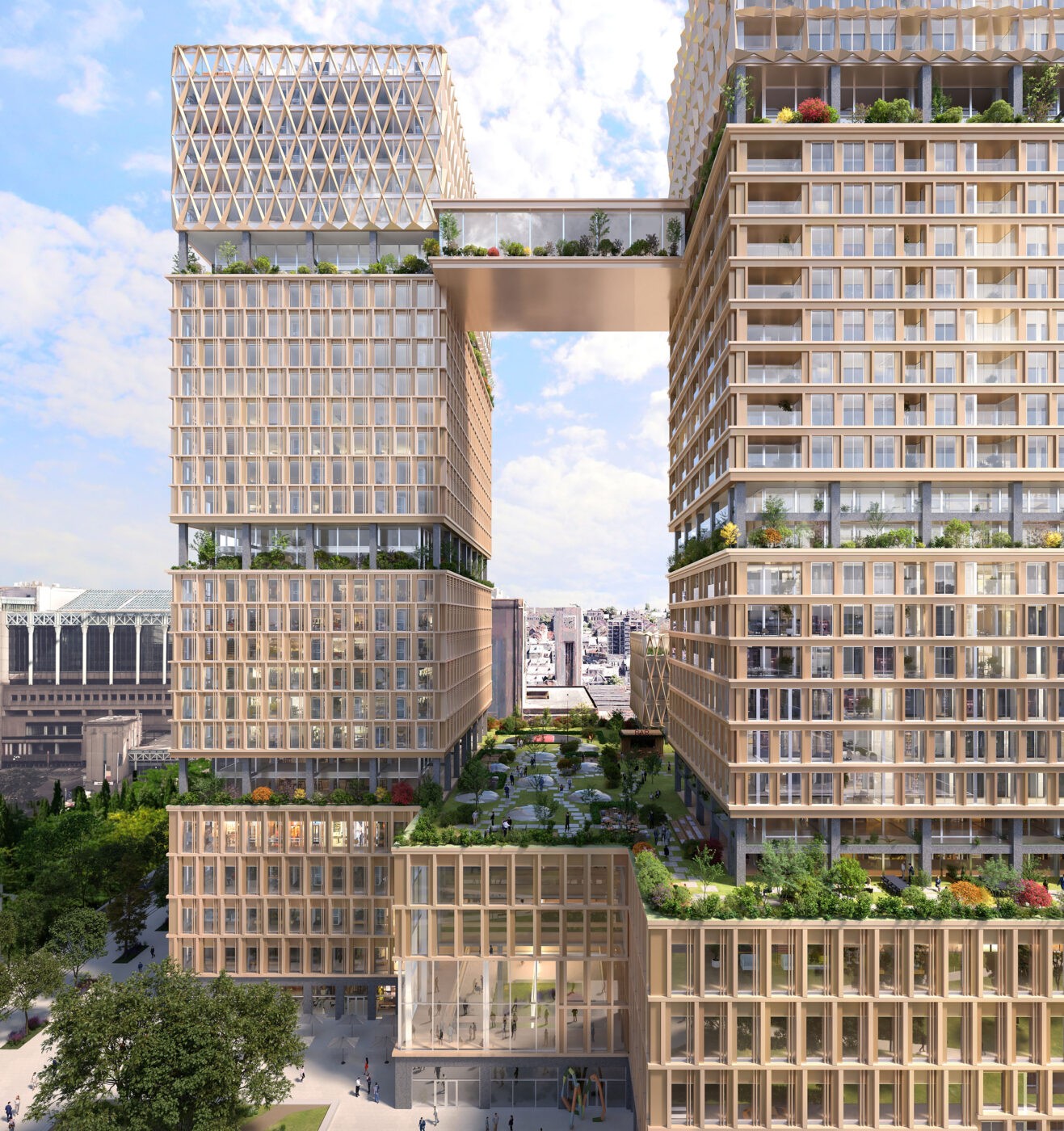 Bel Towers Brussels North: Sustainable Redevelopment into a Vibrant 24/ ...