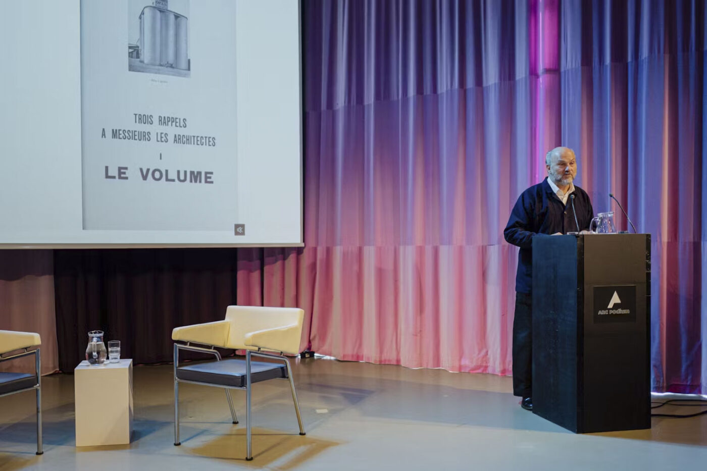 Willem Jan Neutelings at ARC 25 Podium on Beauty in Architecture ...