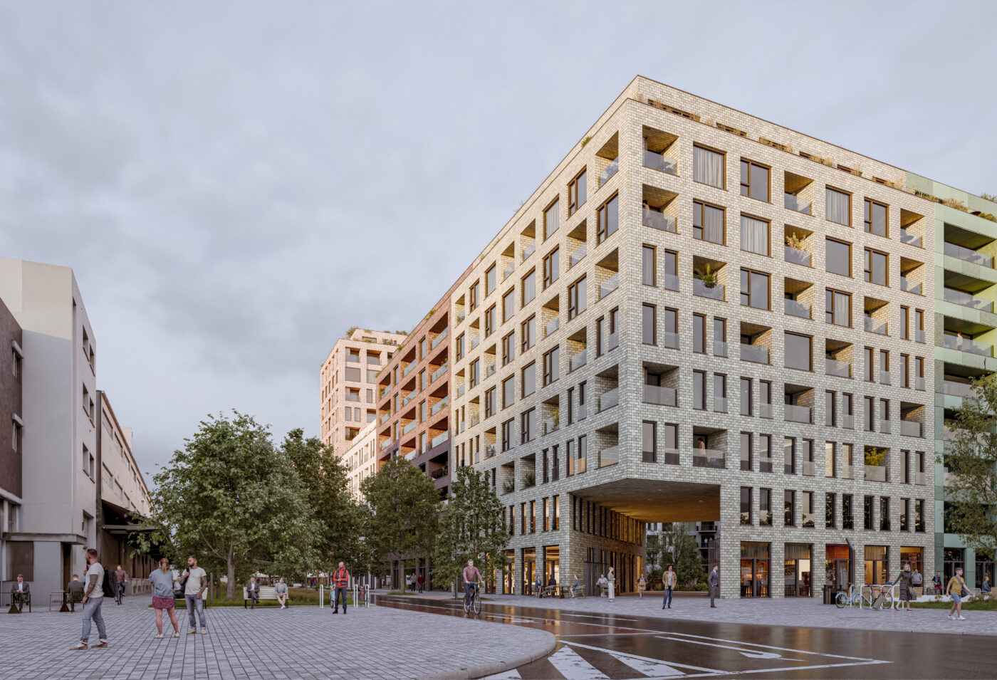 Žižkov City Prague Residential Urban Blocks | Neutelings Riedijk Architects